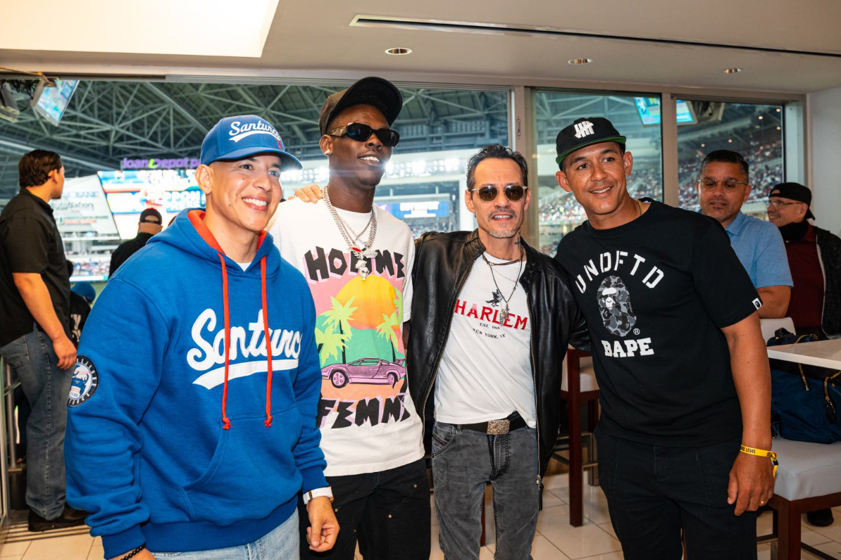 Inside Marc Anthony and Pregnant Wife Nadia's MLB Date Night