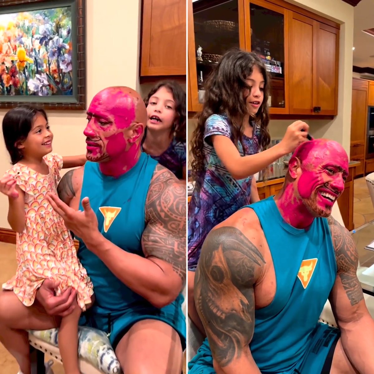 Dwayne Johnson Kids