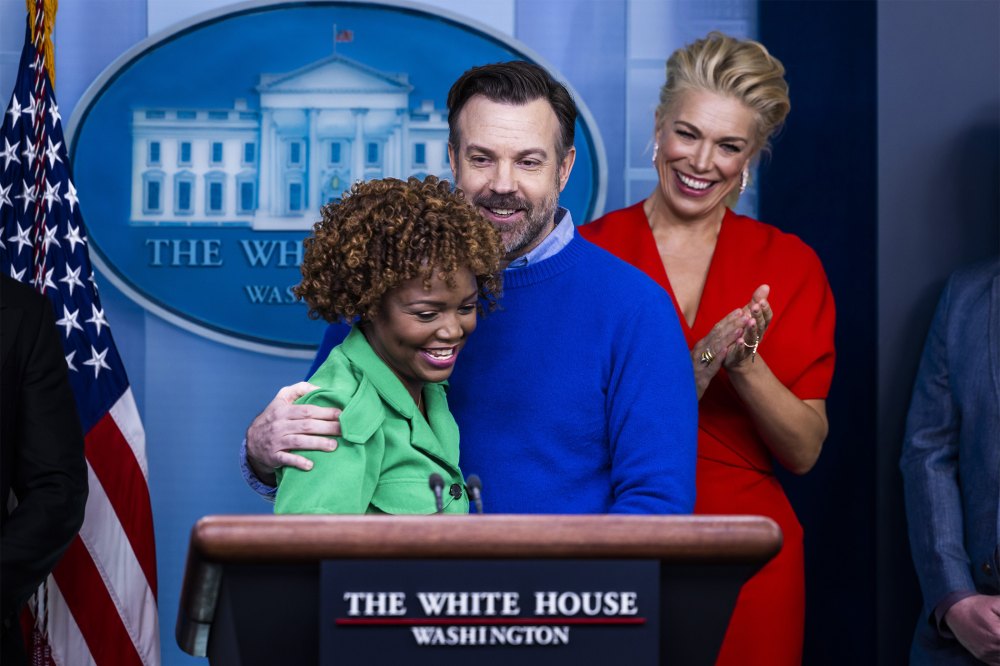 ‘Ted Lasso’ Cast Visits White House to Discuss Mental Health | Us Weekly