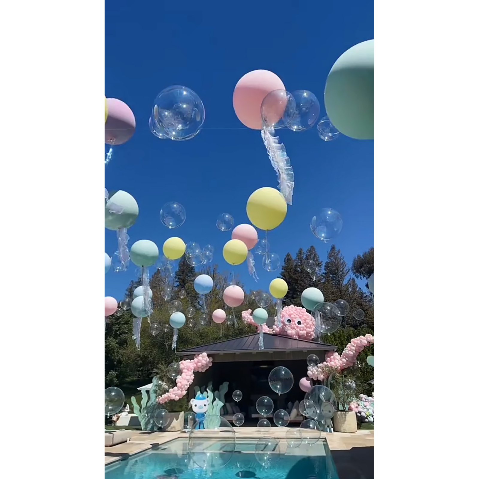Khloe Kardashian Hosts Ocean-Themed Birthday Bash for True: Pics | Us ...