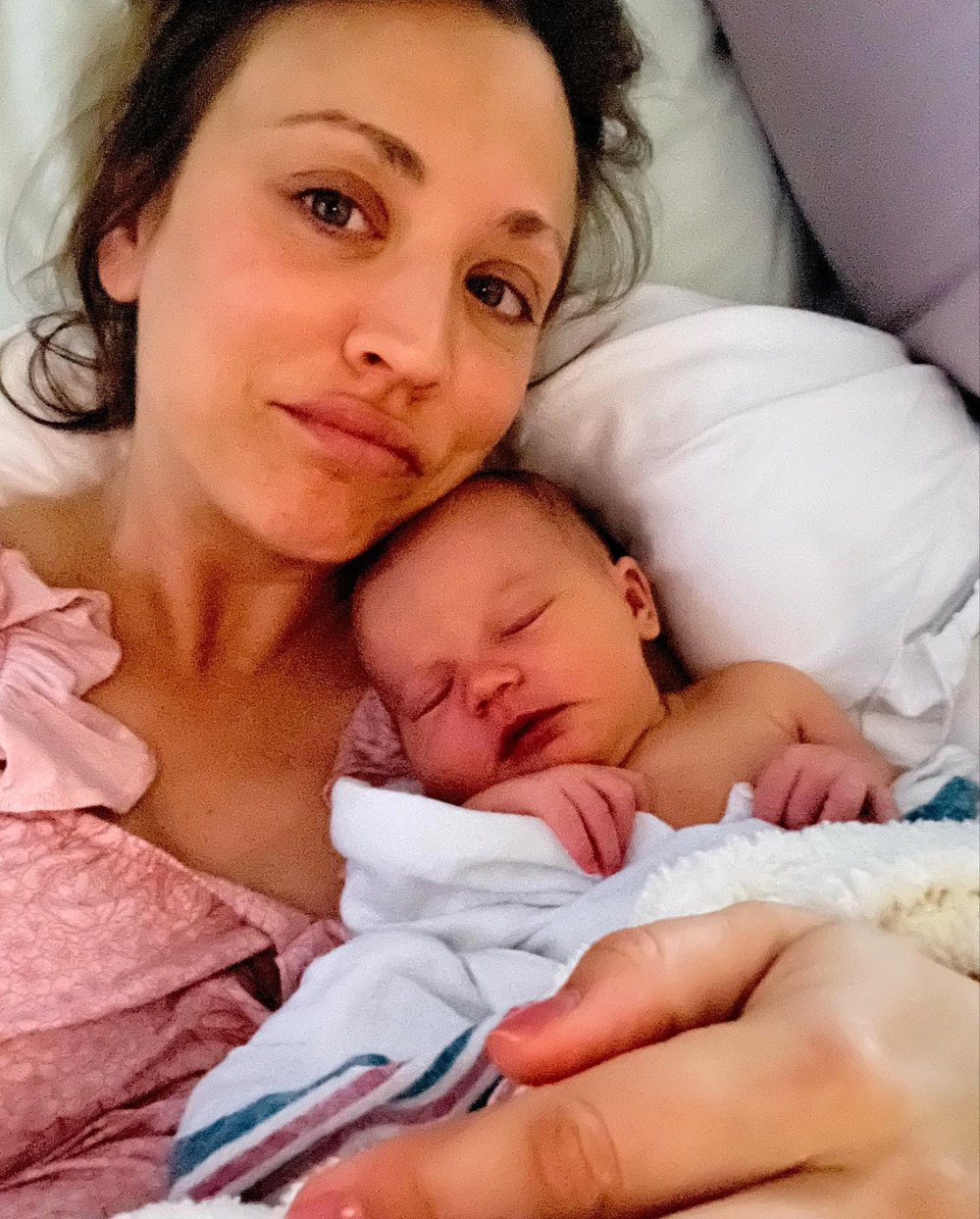 Kaley Cuoco, Tom Pelphrey Welcome 1st Baby: Photos | Us Weekly