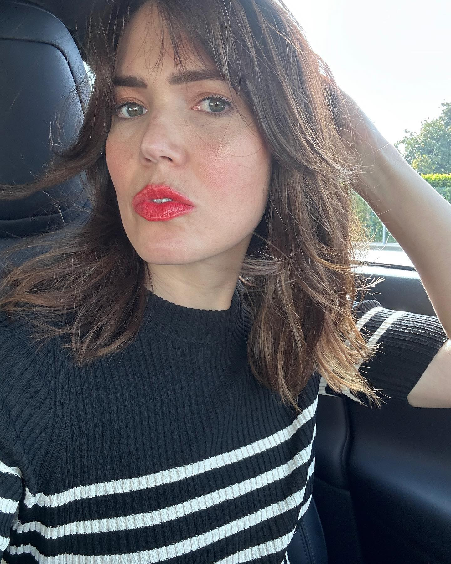 Mandy Moore Shoulder Length Hair