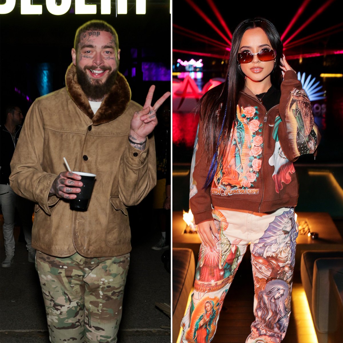 Post Malone, Becky G and More Attend TAO Desert Nights | Us Weekly