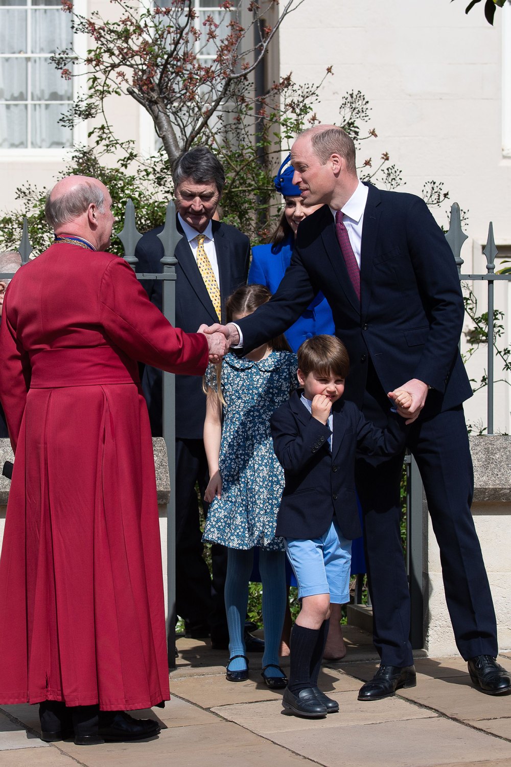 Prince William, Kate Middleton Bring Kids to Easter Mass: Photos | Us ...