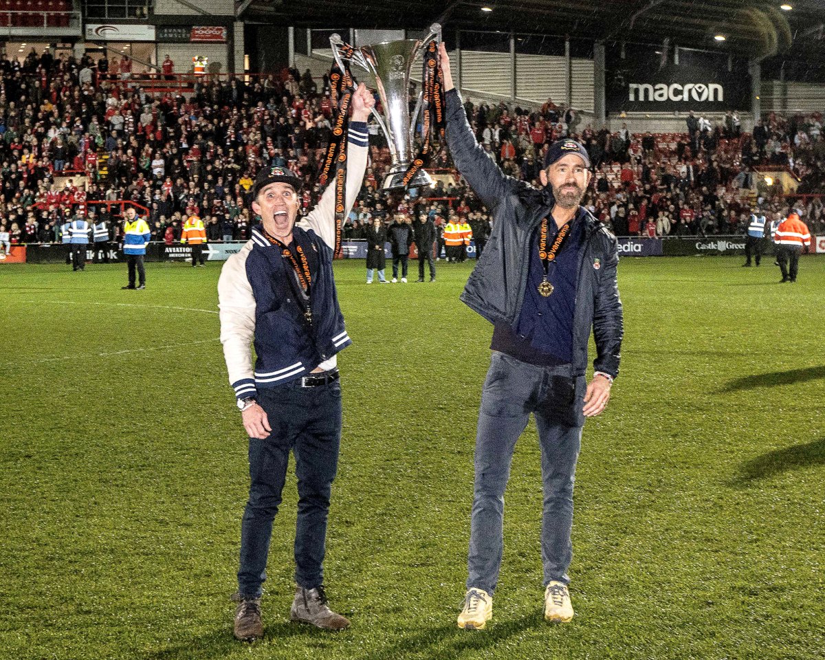 Ryan Reynolds, Rob McElhenney Emotional After Wrexham Win | Us Weekly