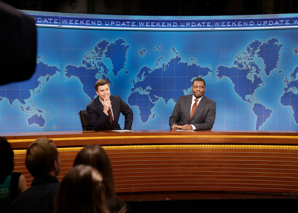 'SNL': Colin Jost Reacts to Michael Che's April Fools’ Day Prank | Us ...