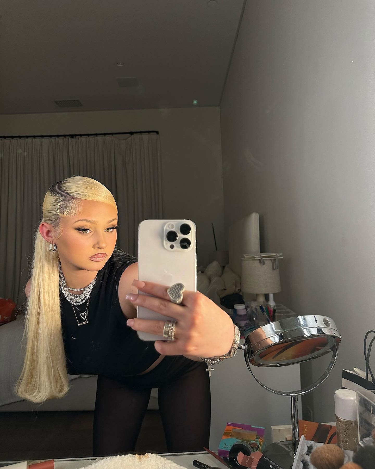 Alabama Barker Poses in Lingerie Set, Claps Back After Christmas Haul ...
