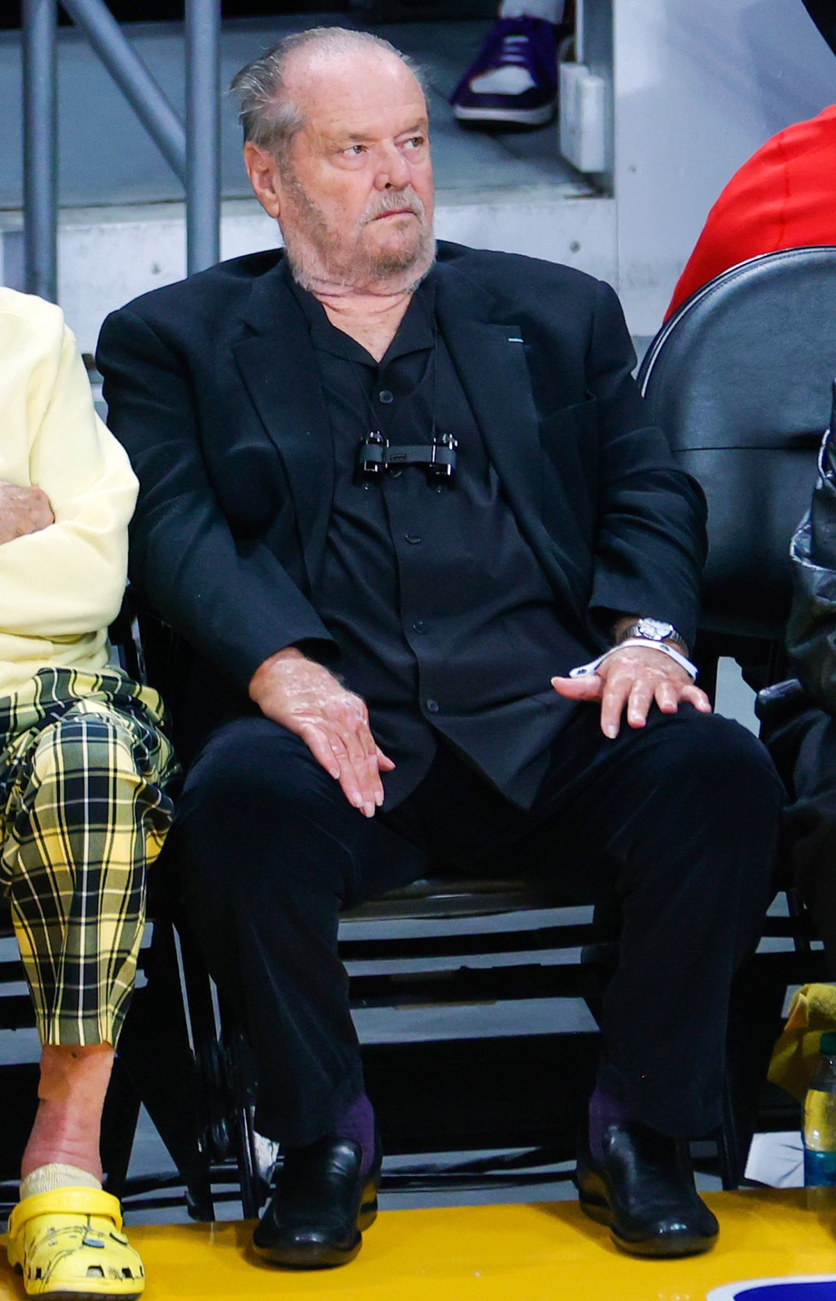 Jack Nicholson Makes Rare Public Appearance at NBA Game: Photos | Us Weekly