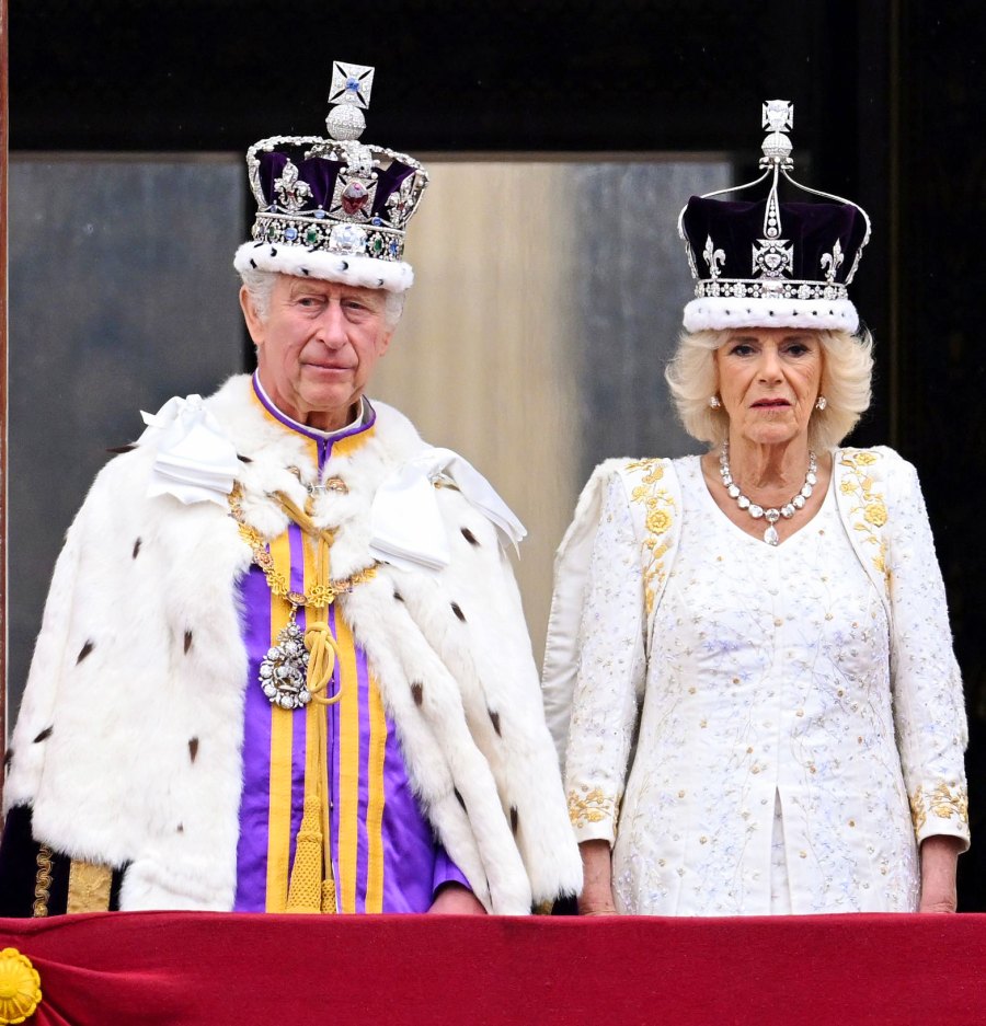 King Charles, Royals Wave From Balcony Without Harry On Coronation