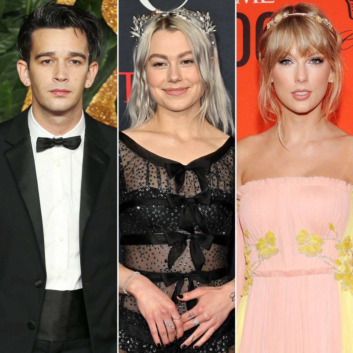 Matty Healy Performs With Phoebe Bridgers Before Taylor Swift Gig | Us ...
