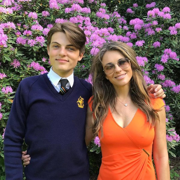 Elizabeth Hurleys Sweetest Moments With Son Damian Us Weekly 0551