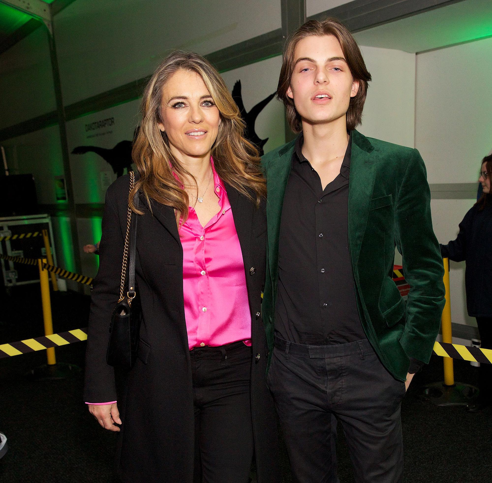 Elizabeth Hurley’s Sweetest Moments With Son Damian | Us Weekly