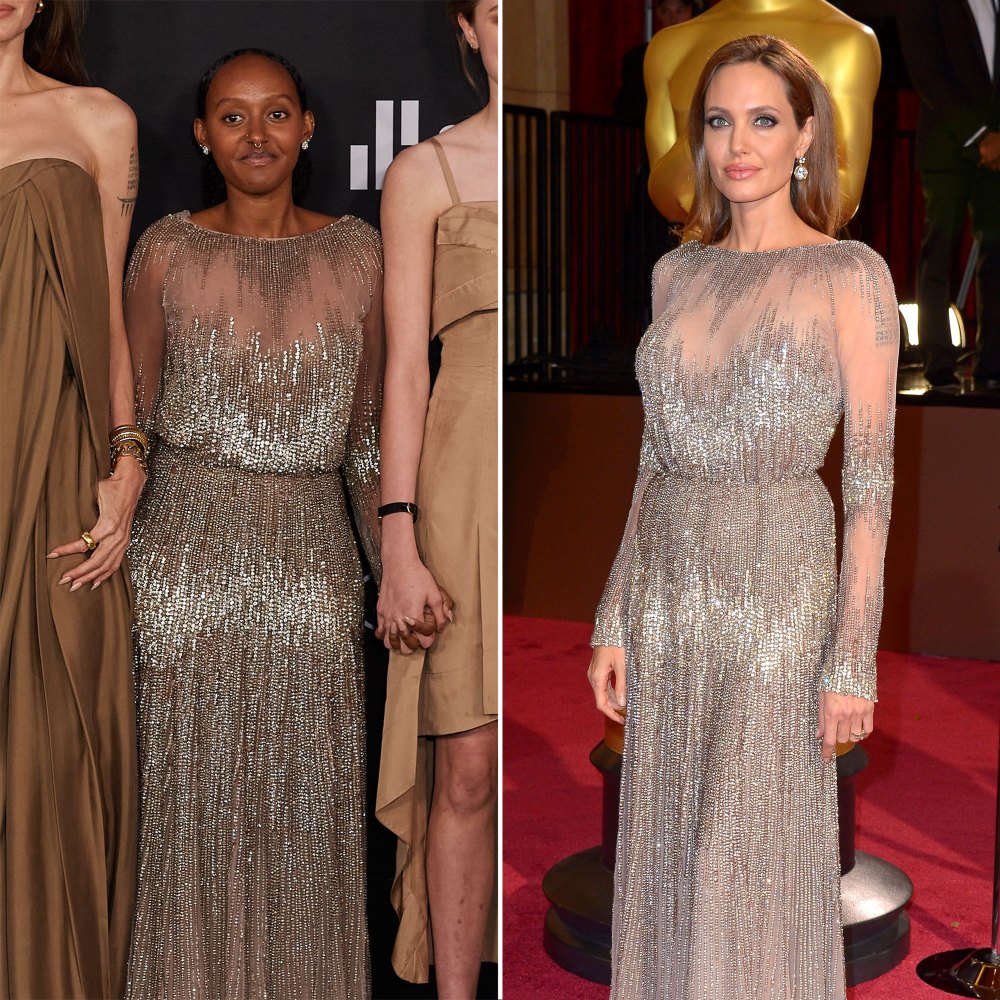 Every Time Celebrity Kids Wore Their Parents’ Red Carpet Outfits | Us ...