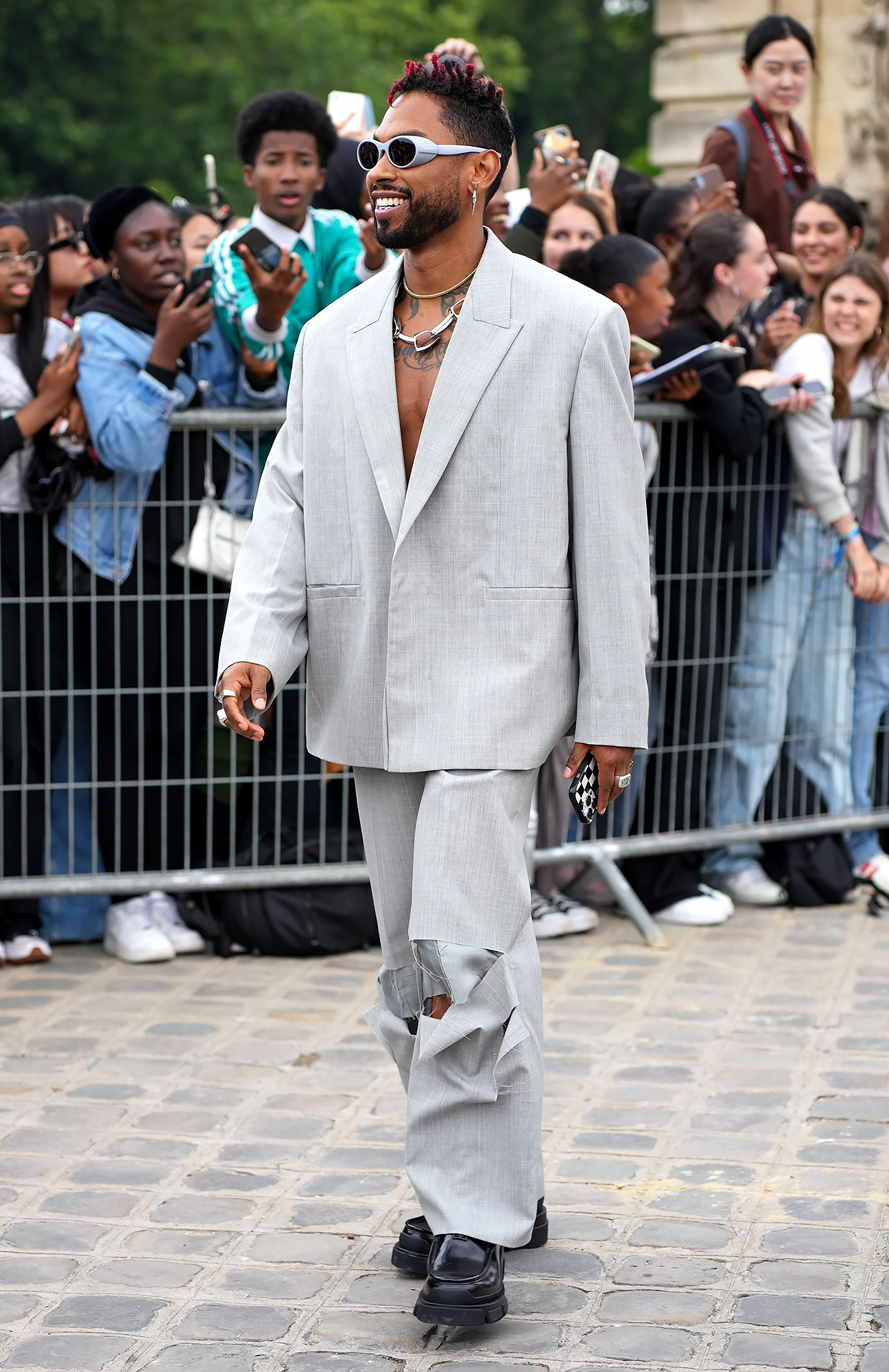 Stars at Men’s Paris Fashion Week Spring 2024: Photos | Us Weekly