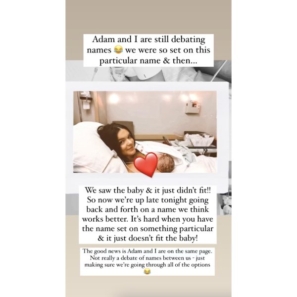BiP’s Raven Gates, Adam Gottschalk Share Baby No. 2's Name | Us Weekly