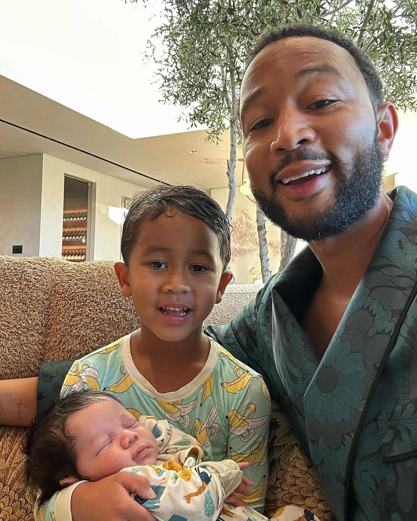 Chrissy Teigen, John Legend’s Best Moments With Kids Luna and Miles ...
