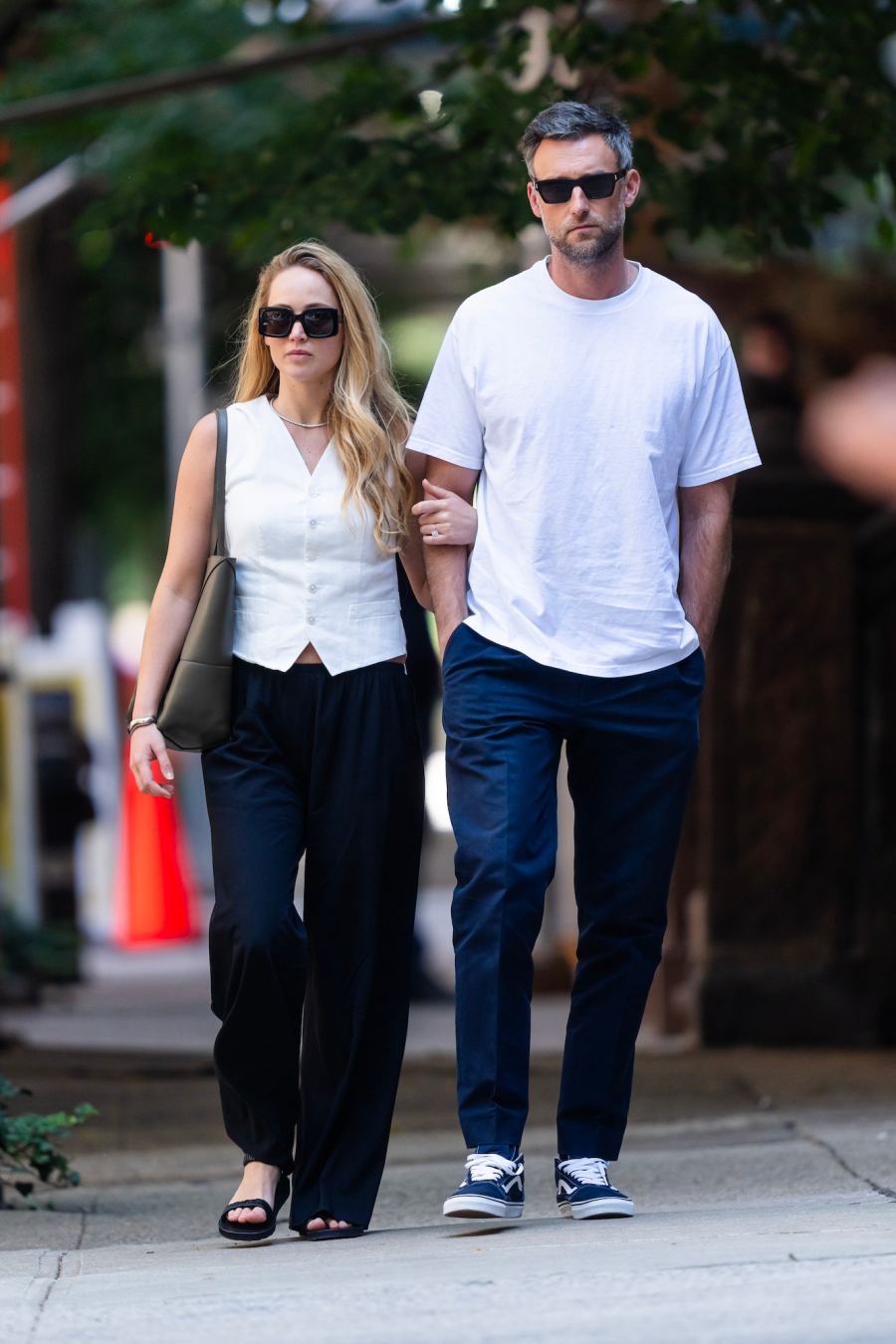 Jennifer Lawrence Is the Ultimate Cool Girl in Wide-Leg Pants | Us Weekly