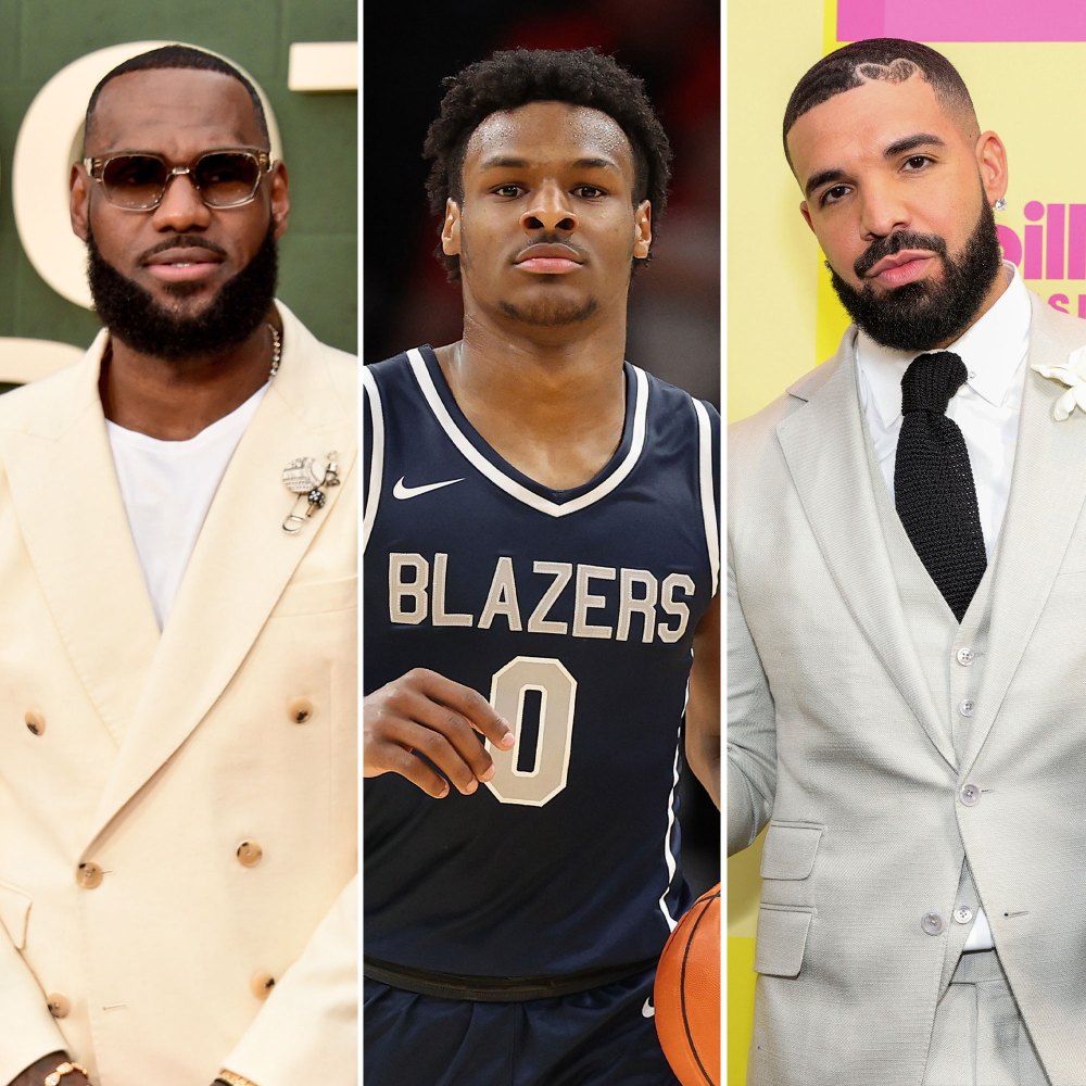 LeBron James Brings Son Bronny to Drake Show After Cardiac Arrest | Us ...