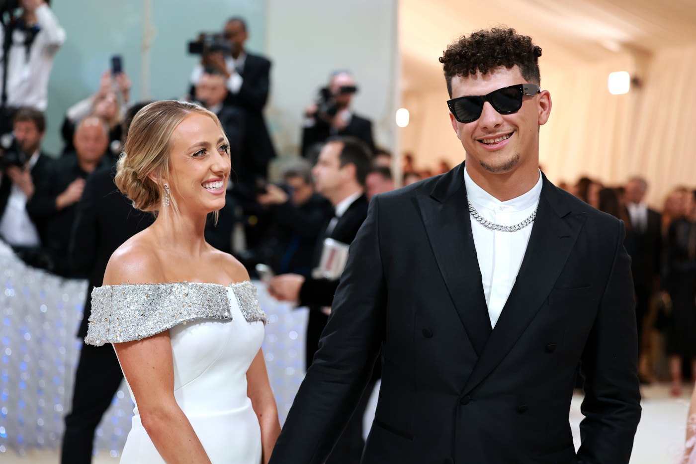 Patrick Mahomes Throws Surprise Birthday Party for Wife Brittany | Us ...