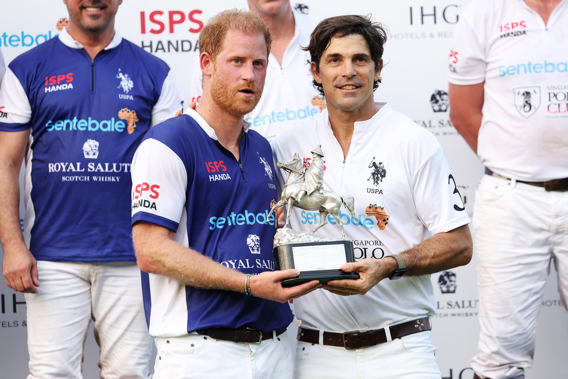 Prince Harry Rides Horse During Charity Polo Match in Singapore: Pics ...