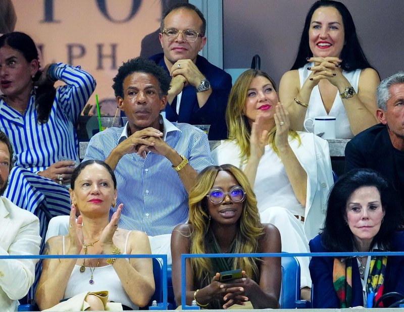 Ellen Pompeo and Chris Ivery Serve Up Love at US Open: Photos | Us Weekly