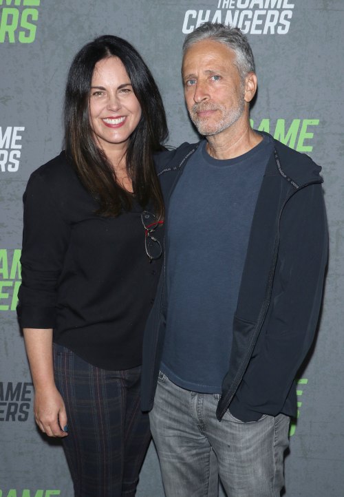Jon Stewart Recalls Disaster First Date With Wife Tracey McShane | Us ...