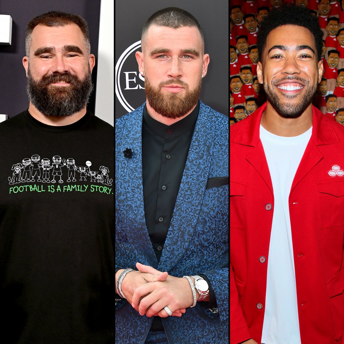 Jason Kelce Pokes Fun at Brother Travis and Taylor Swift Romance | Us ...