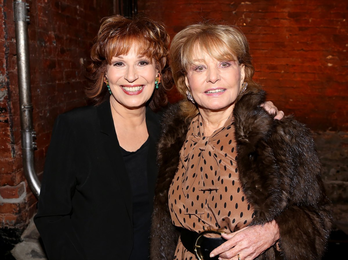 Joy Behar Jokes that Barbara Walters Had a 'Porn' Smile | Us Weekly