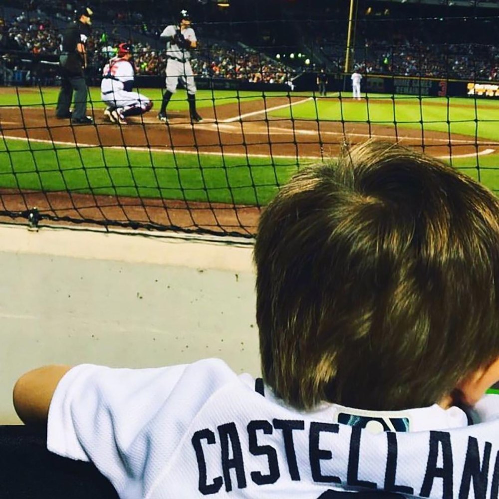MLB Star Nick Castellanos' Fatherhood Moments: Family Photos | Us Weekly