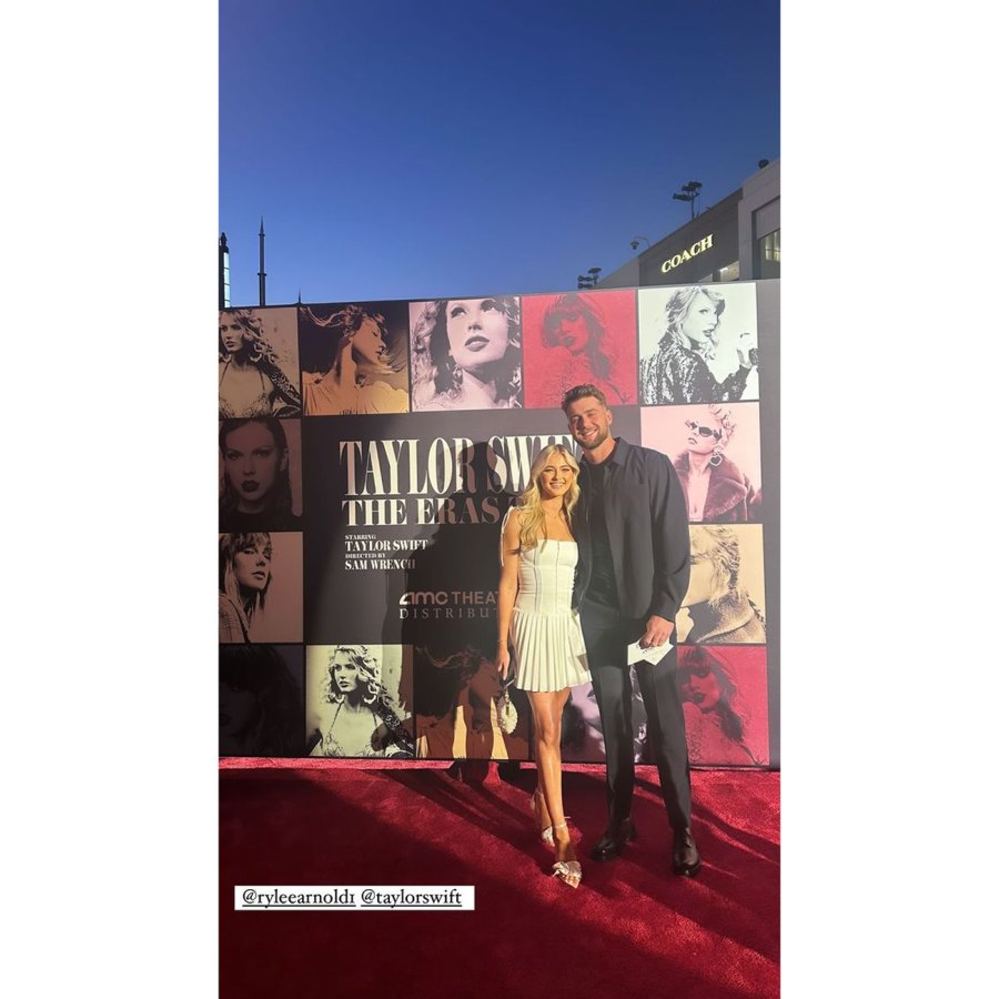 DWTS' Harry Jowsey, Rylee Arnold Attend Taylor Swift's Movie Premiere ...