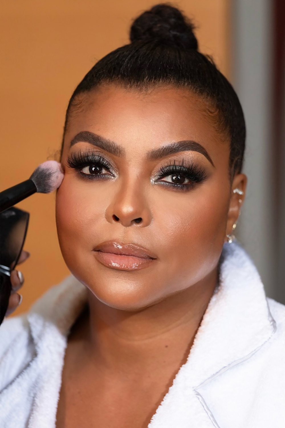 Taraji P. Henson’s Lancome x Louvre Makeup by Sheika Daley | Us Weekly