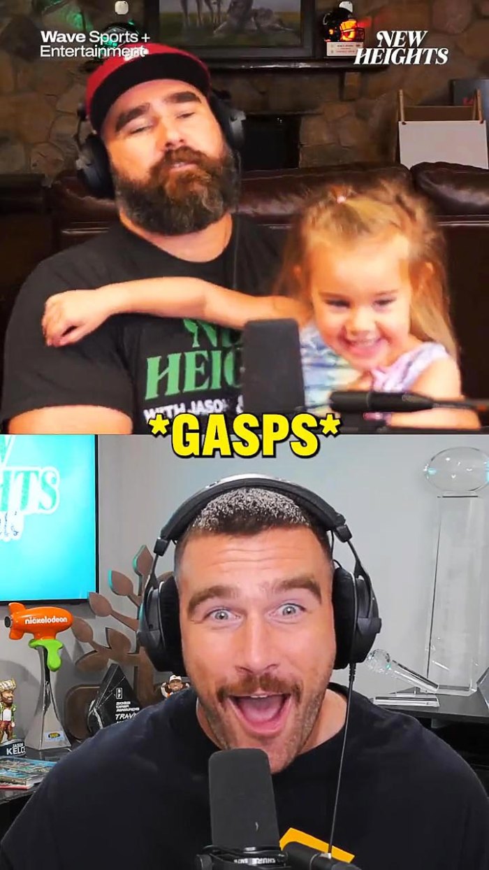 Travis Kelce’s Cute Moments With Brother Jason Kelce's Daughters | Us ...