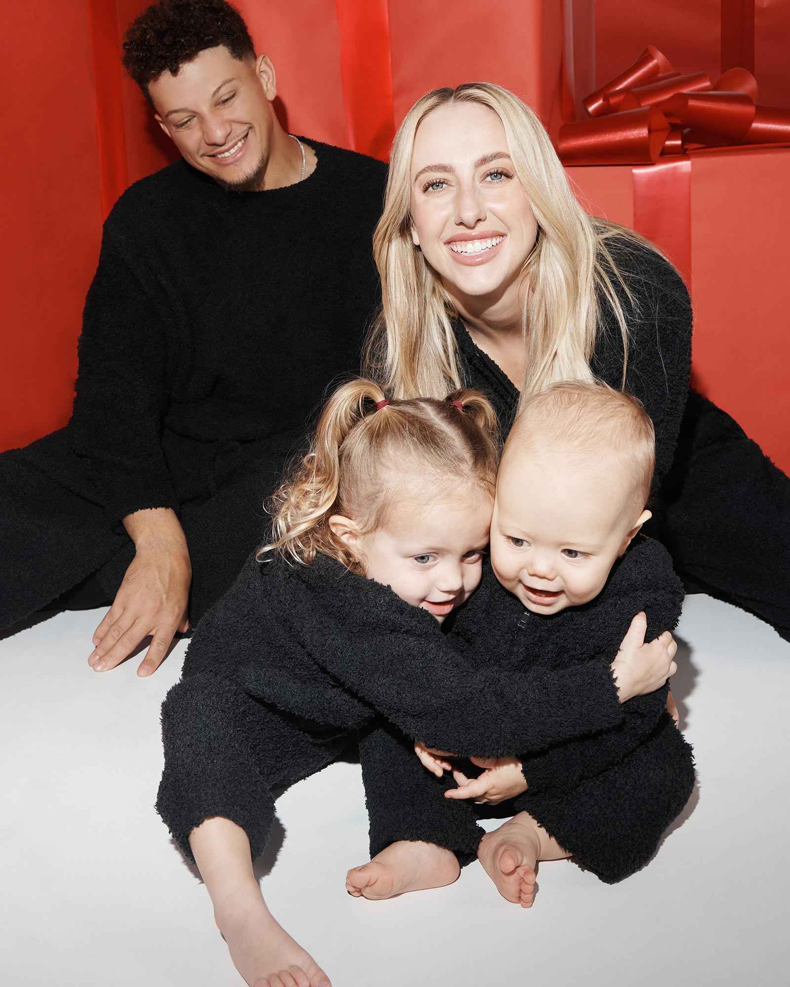 Patrick Mahomes and Daughter Sterling Twinned in Backwards Hats | Us Weekly