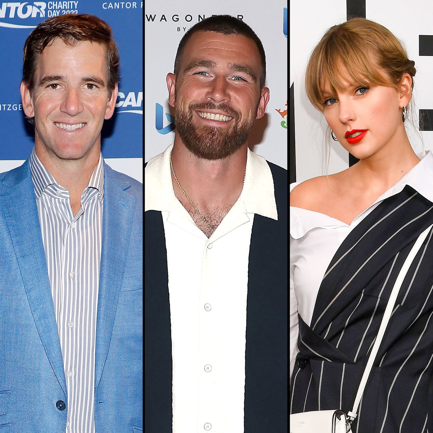 Eli Manning Supports Travis Kelce Visiting Taylor Swift on NFL Bye Week ...