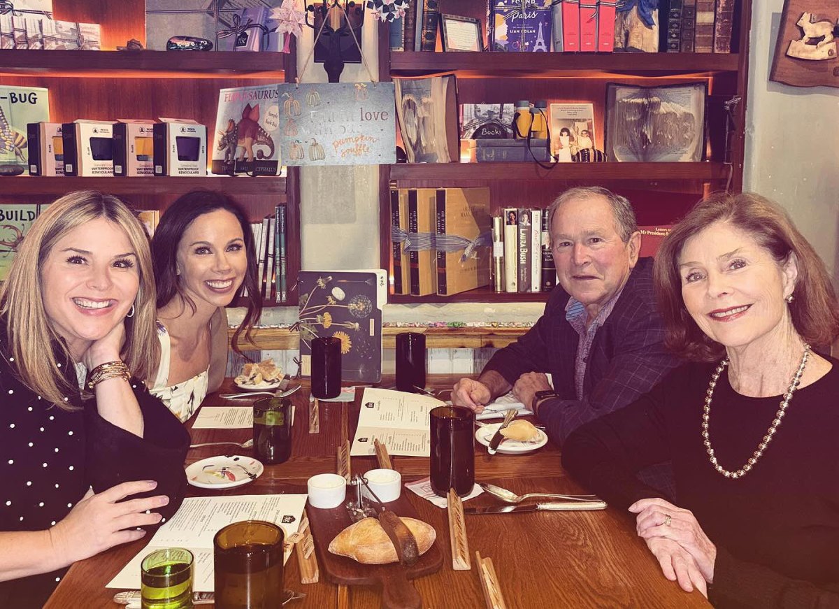 Jenna Bush Has Dinner With Parents, Sister for 1st Time in Decade | Us ...