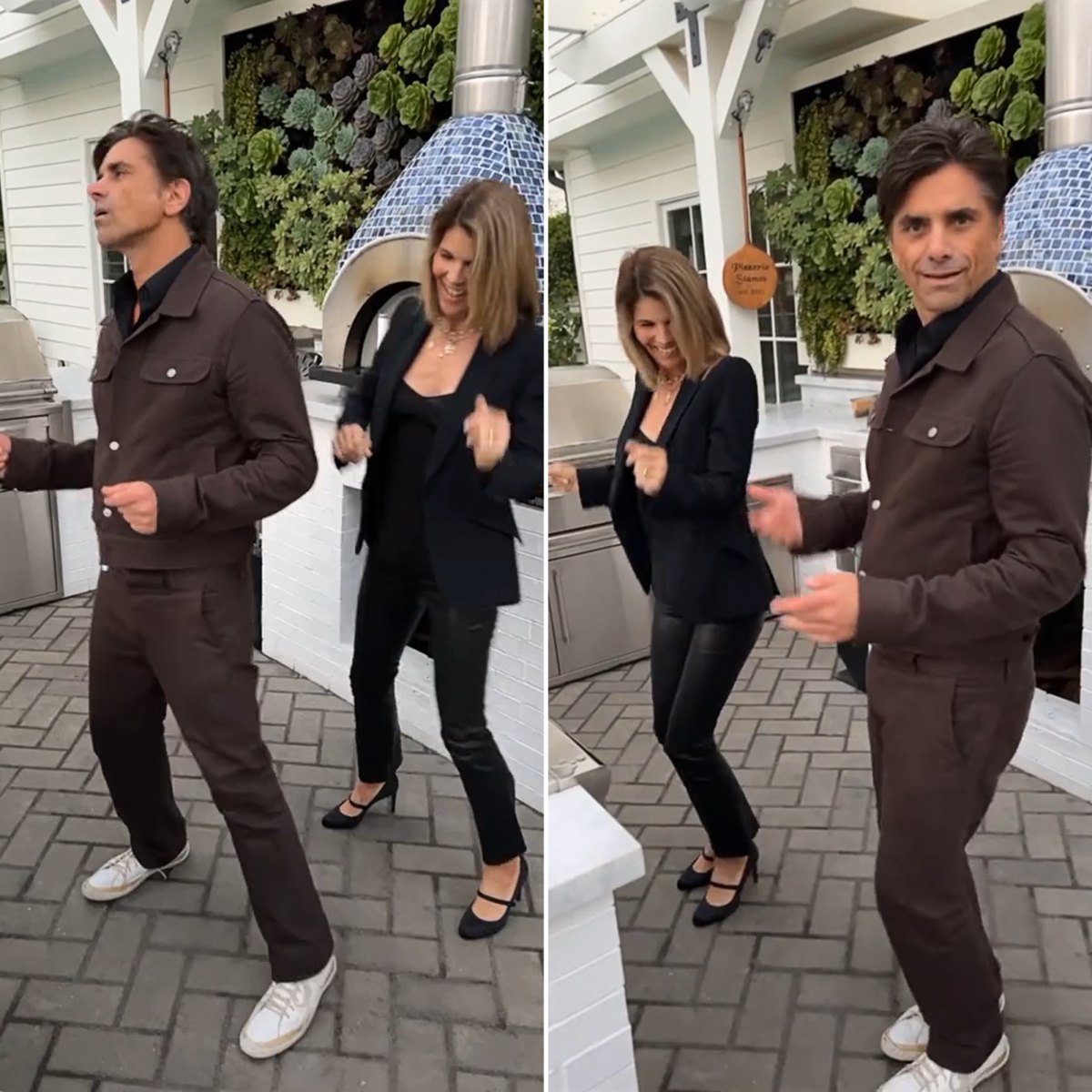 John Stamos and Lori Loughlin Reunite for ‘Beckham’ Dance Trend | Us Weekly