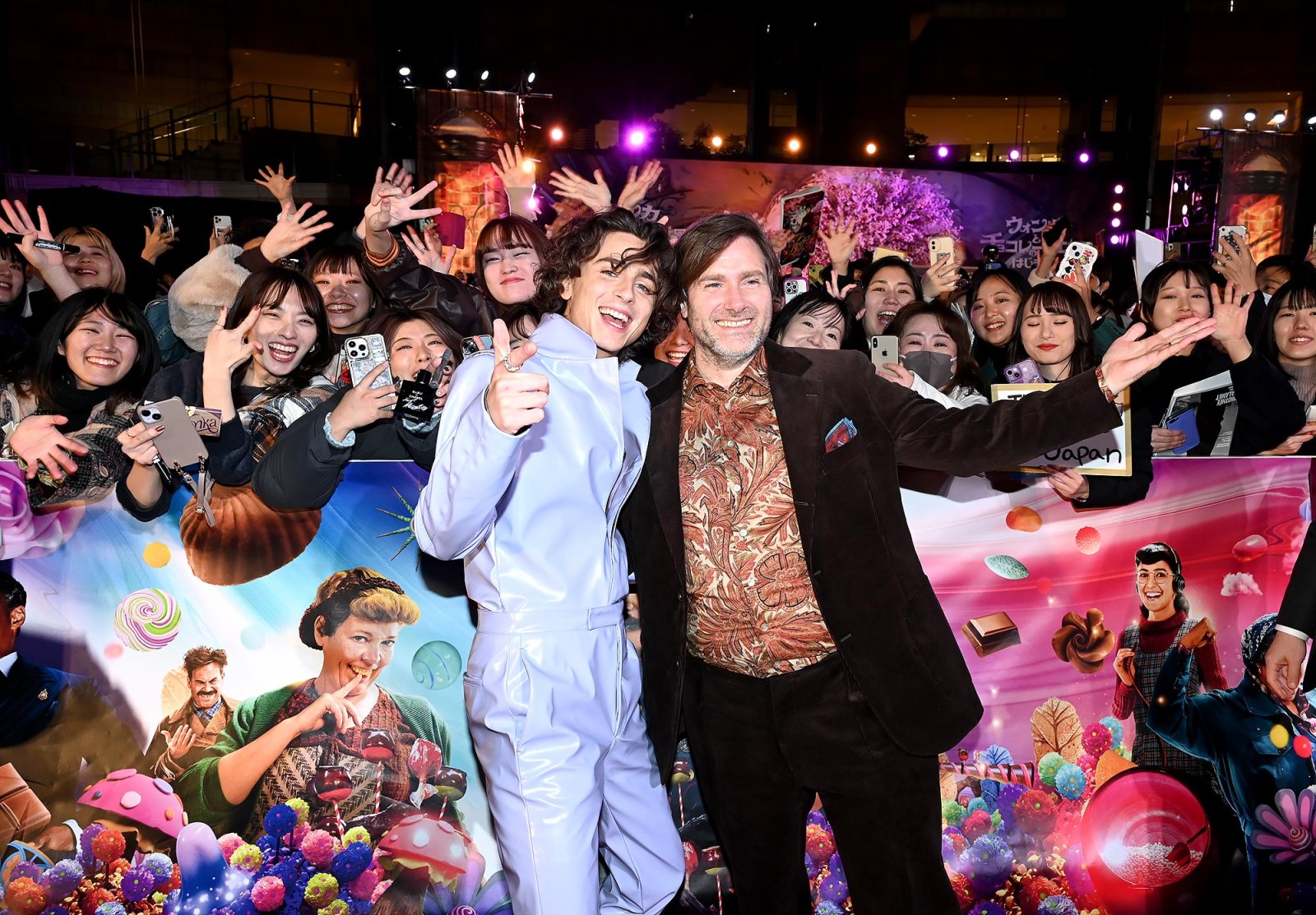 Timothee Chalamet Wears Light Purple Suit at 'Wonka' Premiere in Tokyo ...