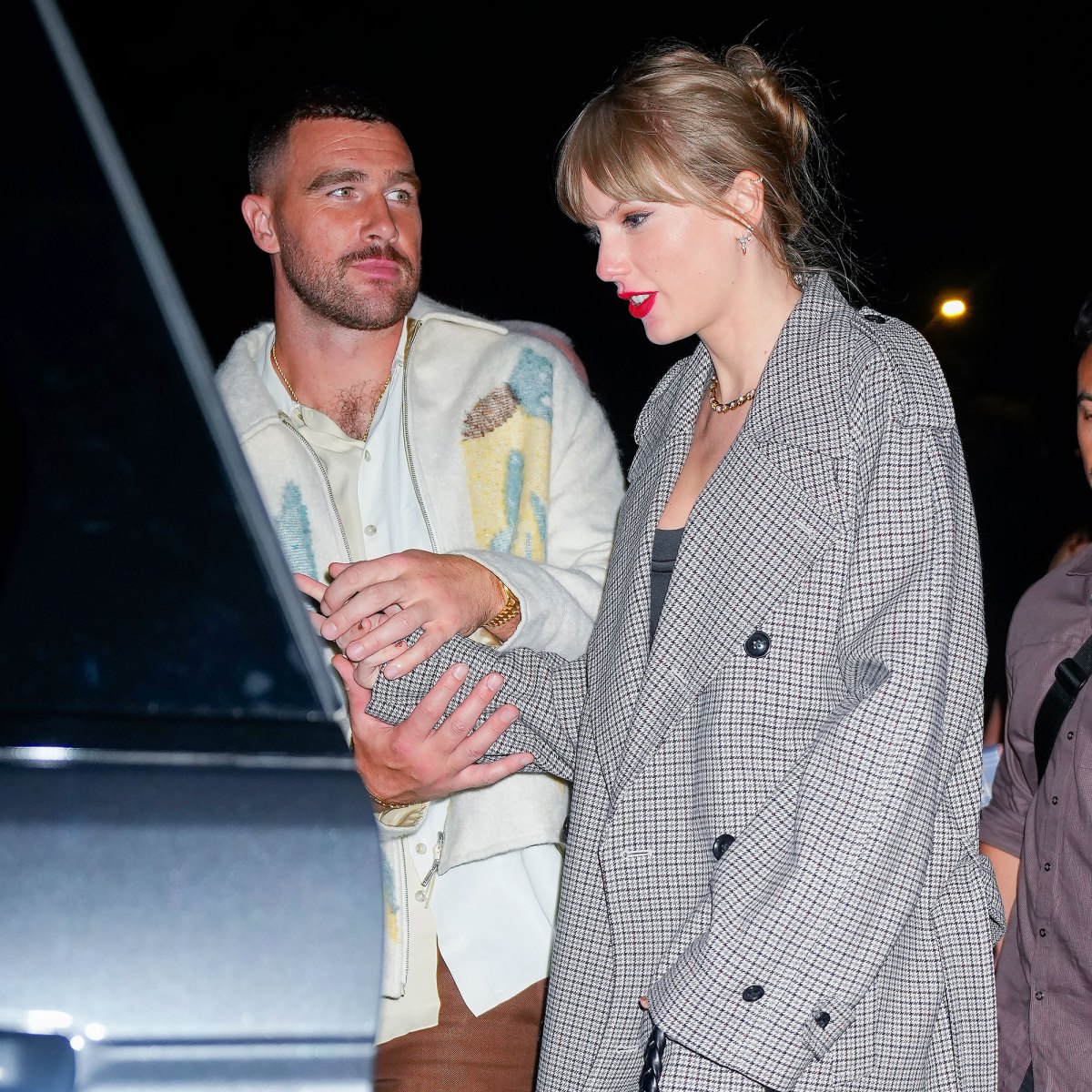Travis Kelce Calls Taylor Swift 'Tay' on 'New Heights' Podcast | Us Weekly