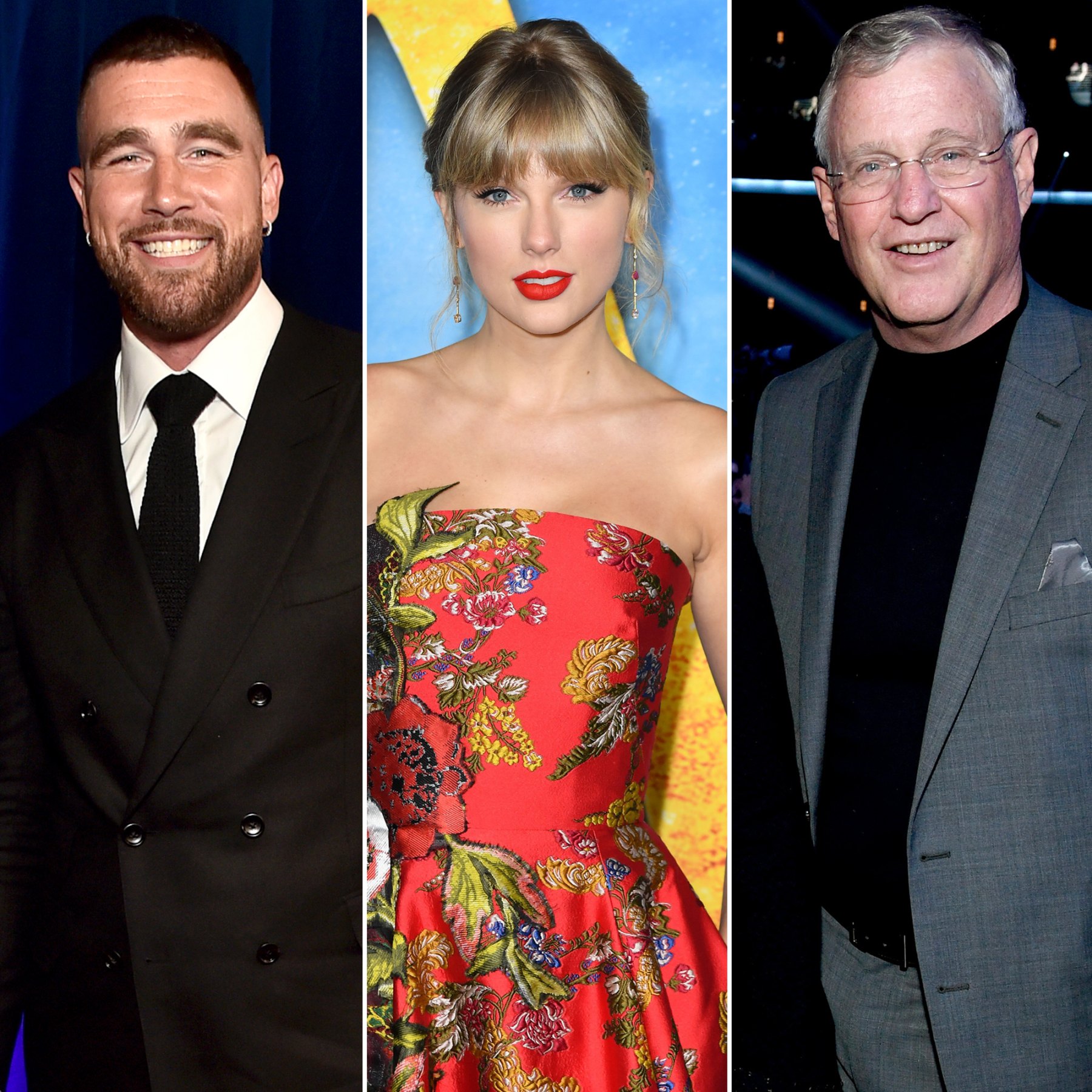 Travis Kelce 'Persuaded' Taylor Swift's Dad to Wear Chiefs Lanyard | Us ...