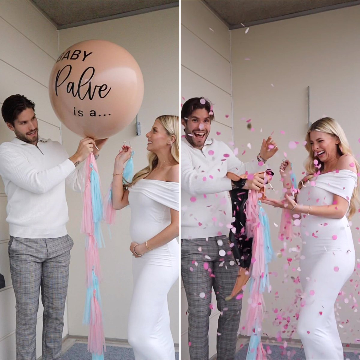 Bachelor's Haley Ferguson and Oula Palve Reveal Sex of 1st Baby | Us Weekly