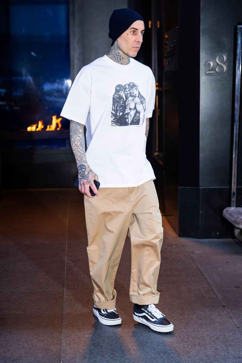 Travis Barker Sells His Bloody Blink-182 Tour Vans for $4,000 | Us Weekly