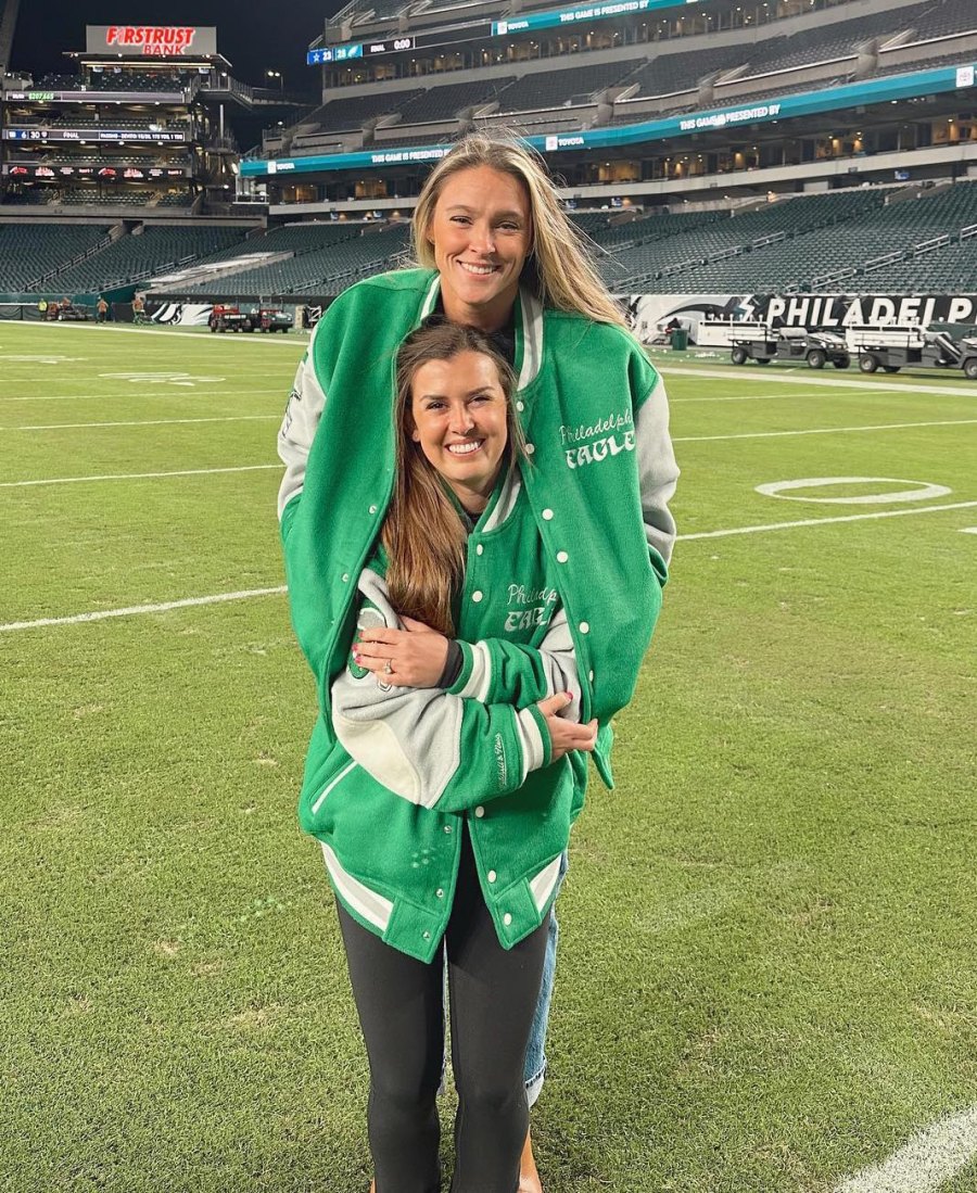 Inside Kylie Kelce's Holiday Party With Fellow Eagles Spouses | Us Weekly