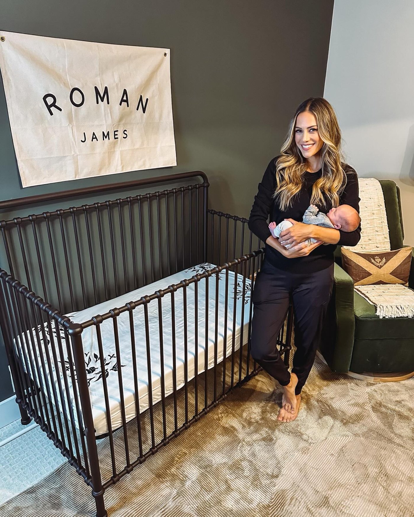 Jana Kramer Doesn’t Feel 'Shame’ About Not Breastfeeding Son Roman | Us ...