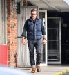 Jon Hamm Struggles to Carry His Dry Cleaning, Gets His Nails Done | Us ...