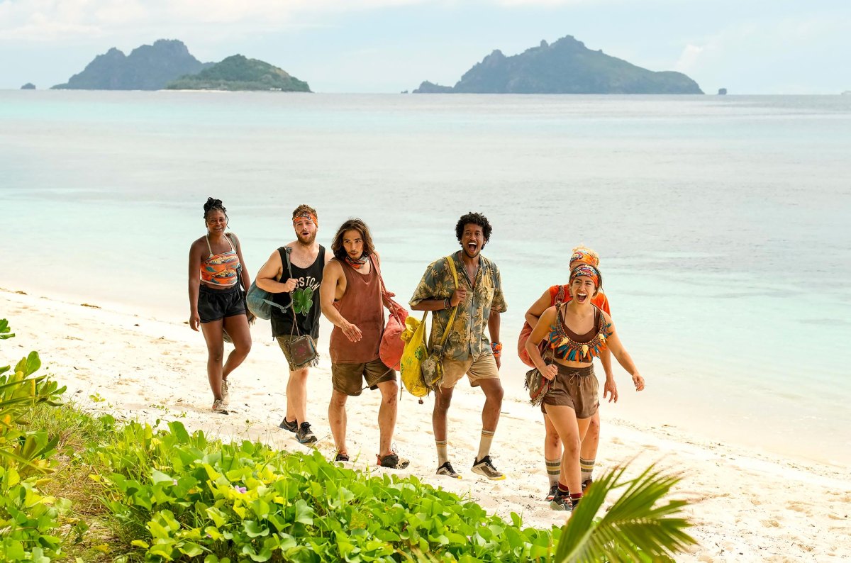 Survivor 45’s Austin and Dee Talk Showmance on Island: 1st Look | Us Weekly