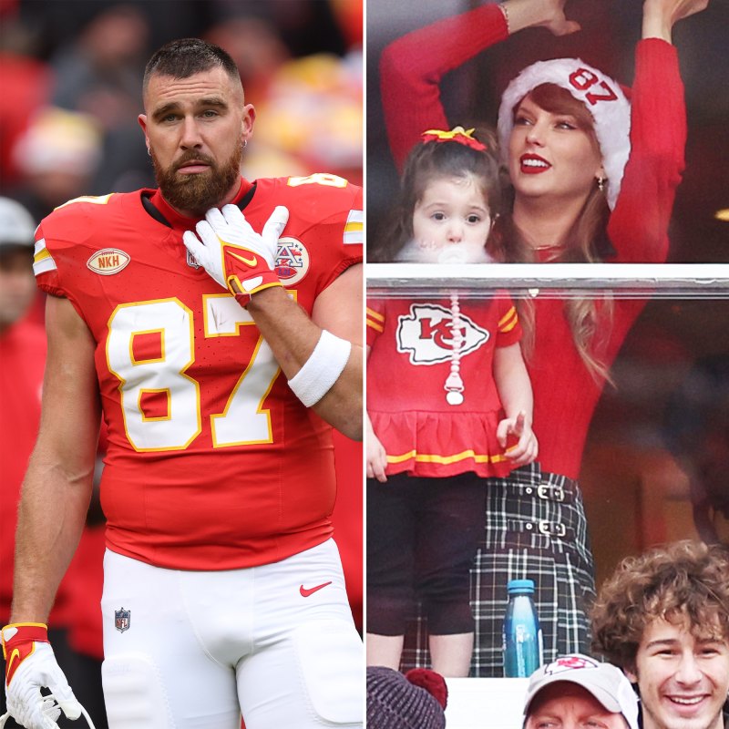 Taylor Swift Spends Christmas at Travis Kelce’s Chiefs, Raiders Game ...