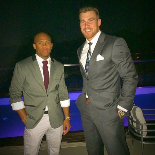 Meet Travis Kelce’s BFF Aric Jones Who Sits With Taylor Swift at Games ...