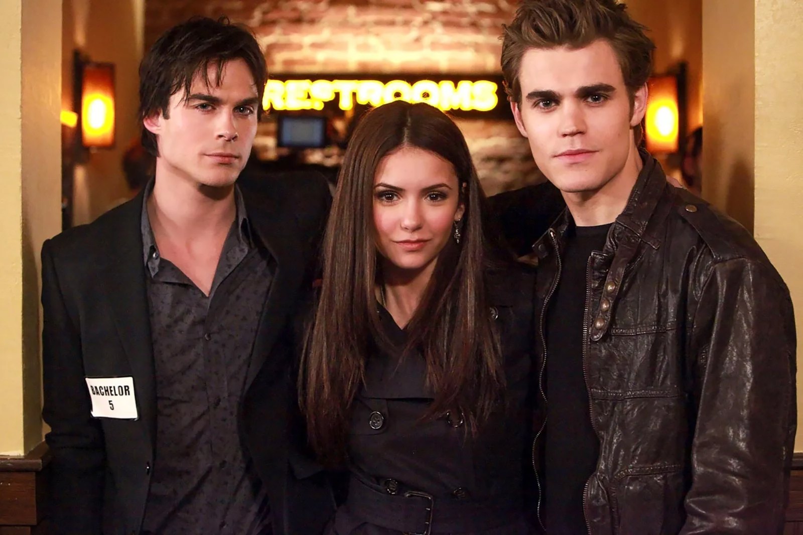 Nina Dobrev and Paul Wesley Have a Cute Vampire Diaries Reunion | Us Weekly