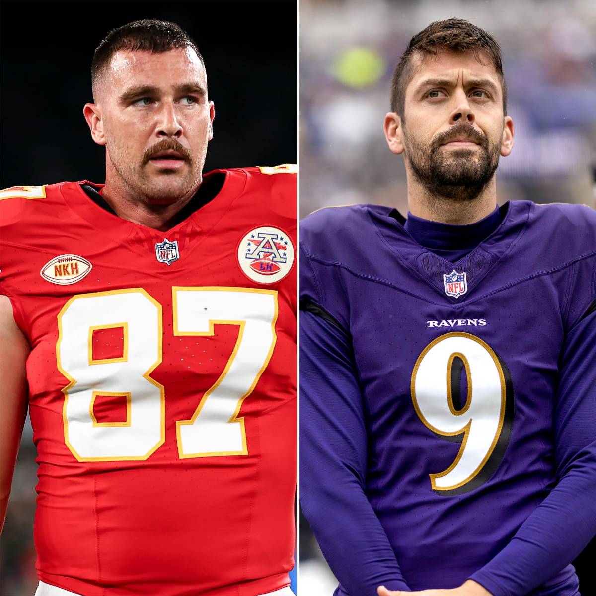 Ravens Kicker Justin Tucker Responds After Travis Kelce Helmet Toss ...