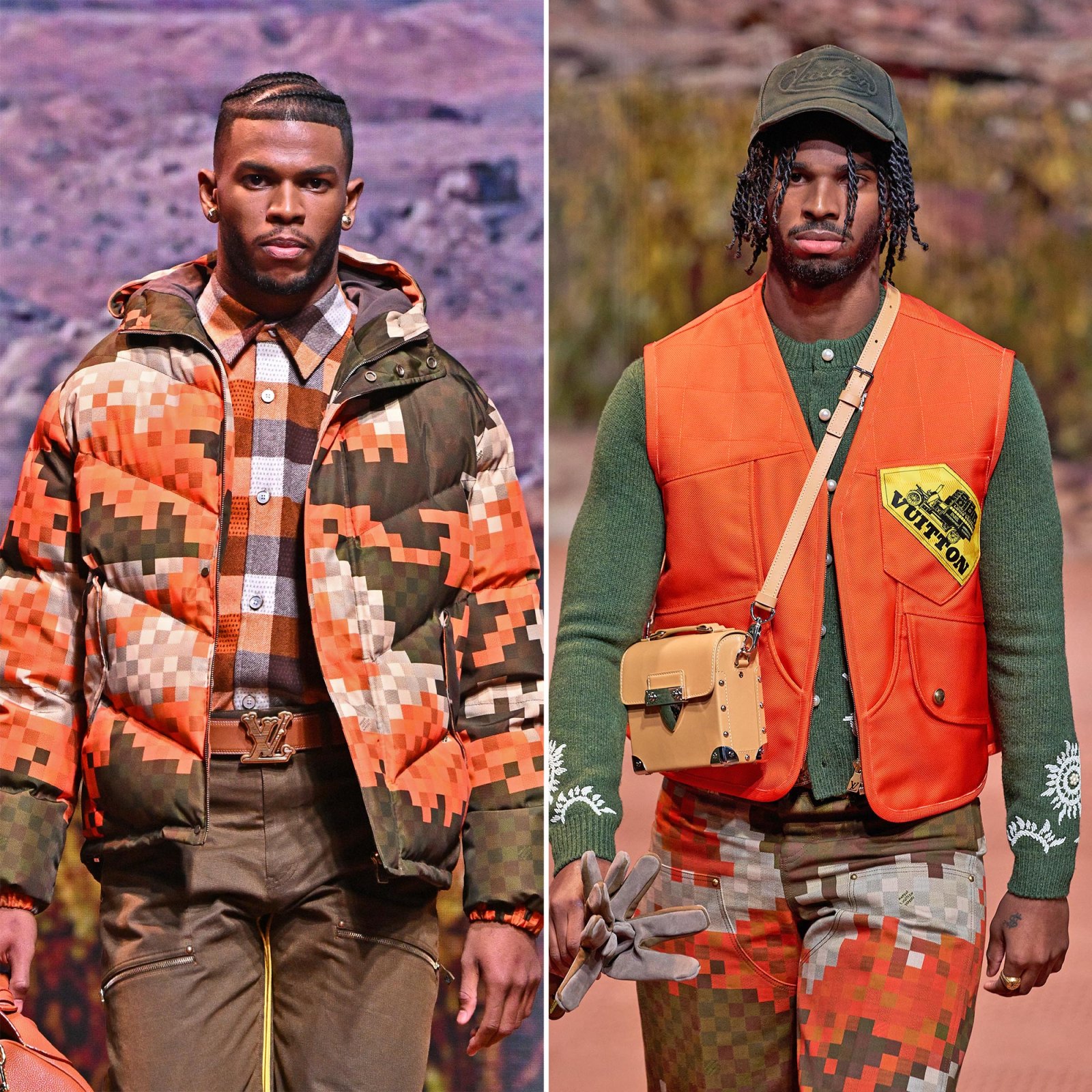 Deion Sanders’ Football Player Sons Walk in Louis Vuitton Show | Us Weekly